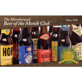 Email Gift Card - Microbrewed Beer of the Month Club