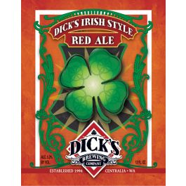 Dick’s Brewing Company - Dick’s Irish Style Red Ale Tasting Notes ...